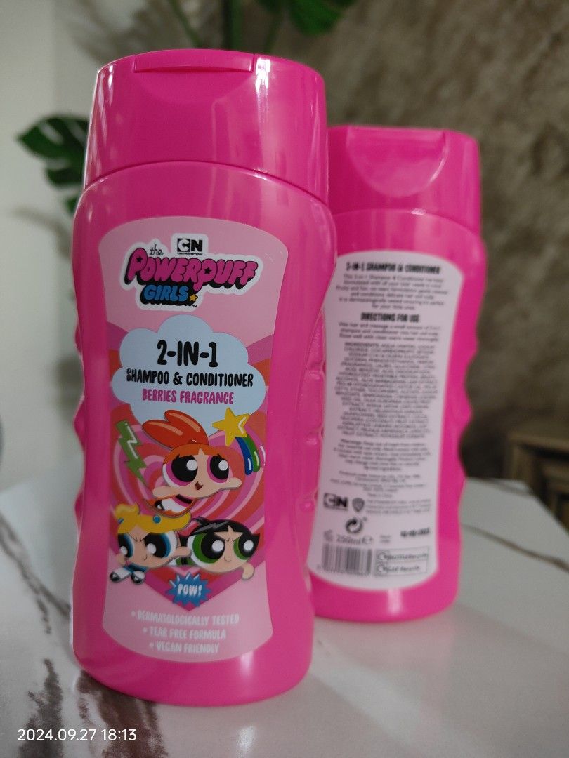 Powerpuff Girls 2in1 Shampoo & Conditioner, Babies & Kids, Bathing ...