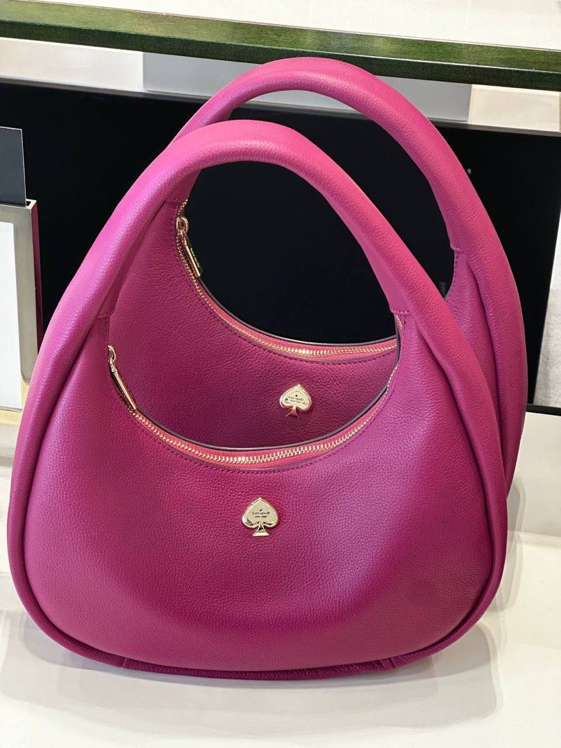 (PREORDER) KATE SPADE KAYLA LARGE CRESCENT, Women's Fashion, Bags ...