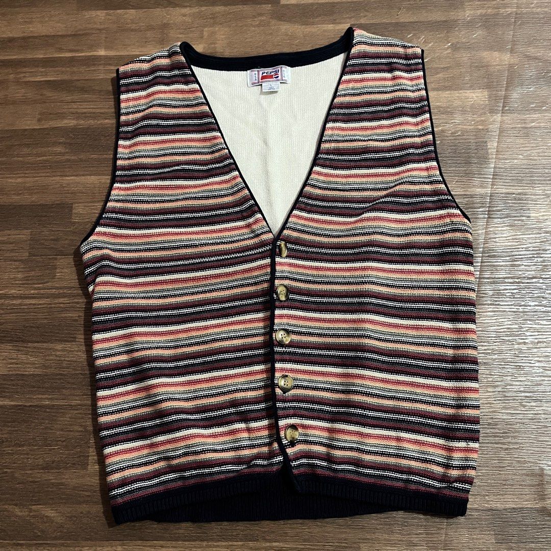 Rare 2000s Pepsi Vest, Men's Fashion, Tops & Sets, Vests on Carousell