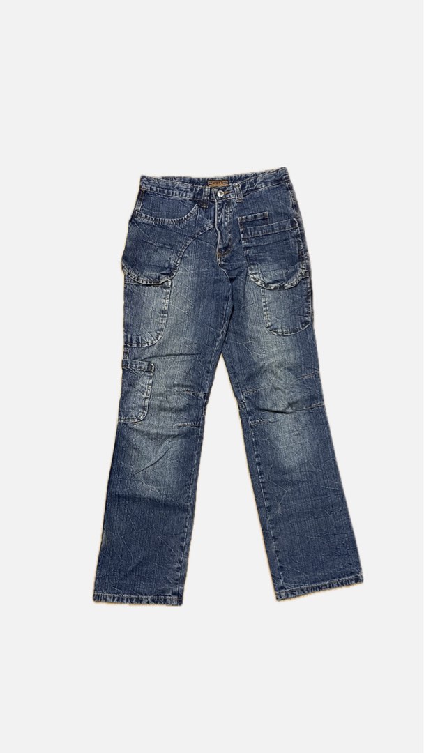 RARE CARGO VINTAGE PANTS, Men's Fashion, Bottoms, Jeans on Carousell