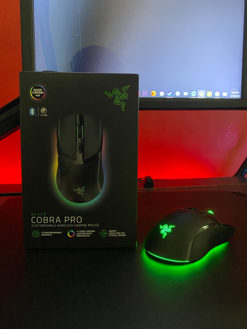 Razer cobra pro, Computers & Tech, Parts & Accessories, Mouse ...