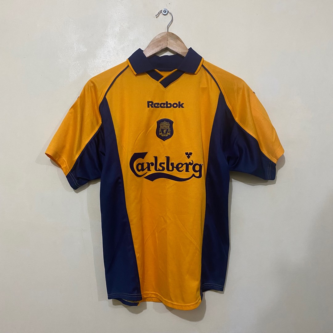 Reebok Liverpool Away Fowler Football Jersey, Men's Fashion, Activewear ...