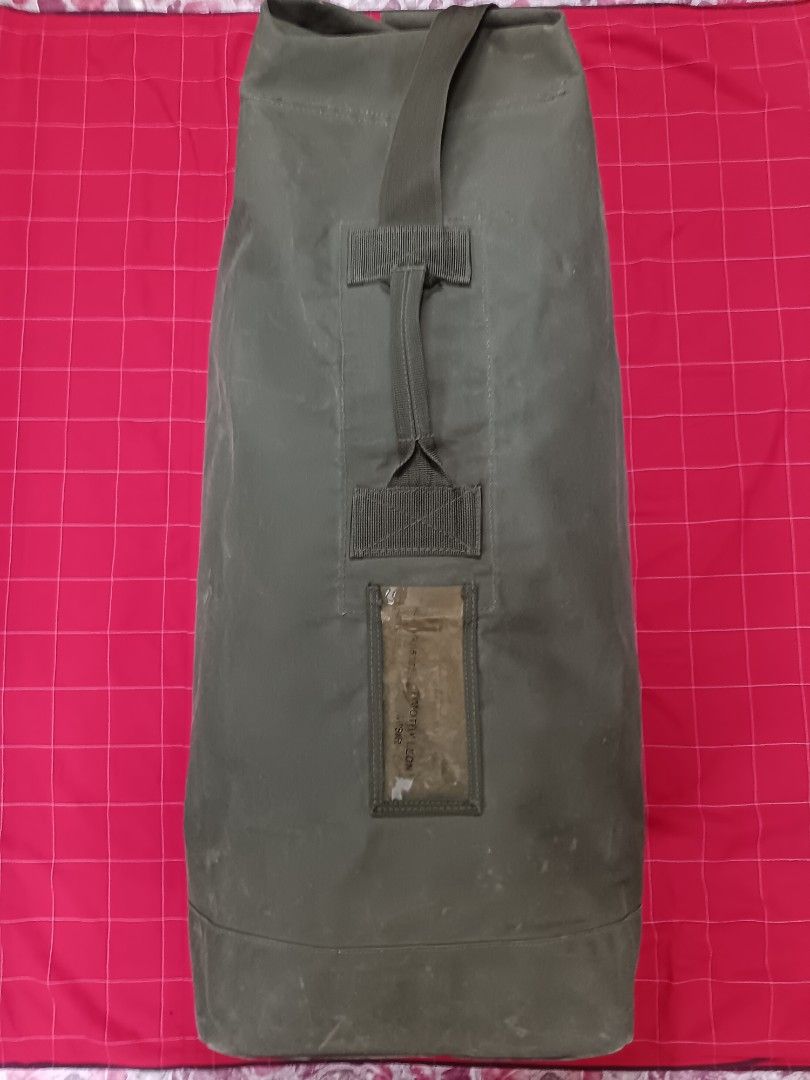 SAF Army Duffle /Kit Bag, Men's Fashion, Bags, Backpacks on Carousell