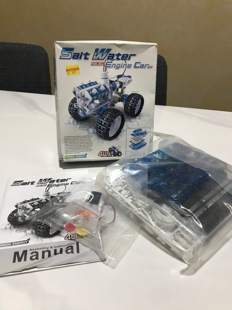 Salt Water Fuel Cell Engine Car, Hobbies & Toys, Toys & Games on Carousell