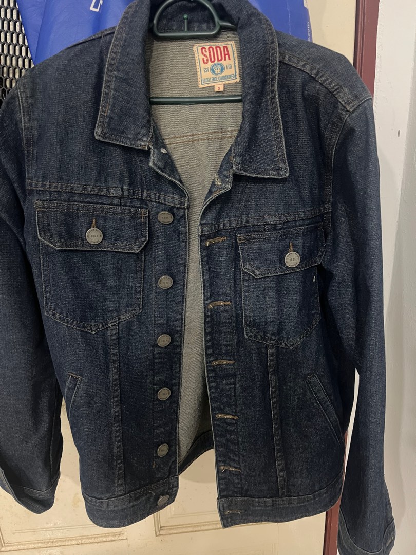Soda Jeans/Denims Jacket, Men's Fashion, Coats, Jackets and Outerwear on Carousell