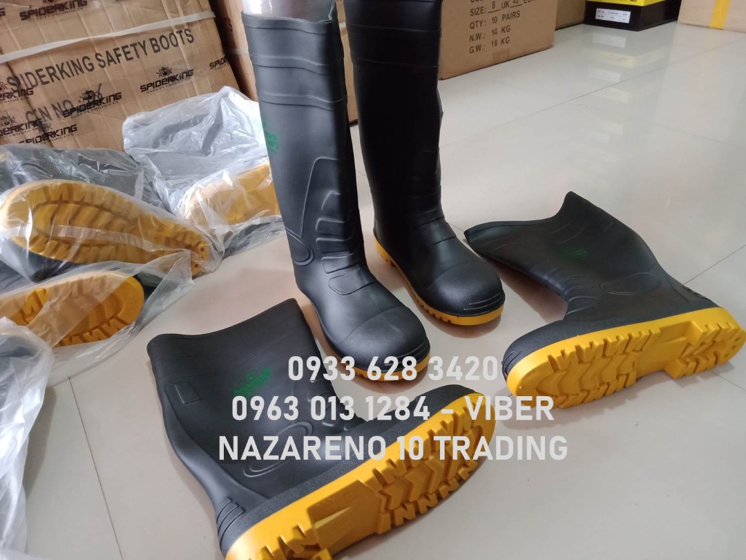 Super Tuff Safety Boots with Steel Toe, Looking For on Carousell