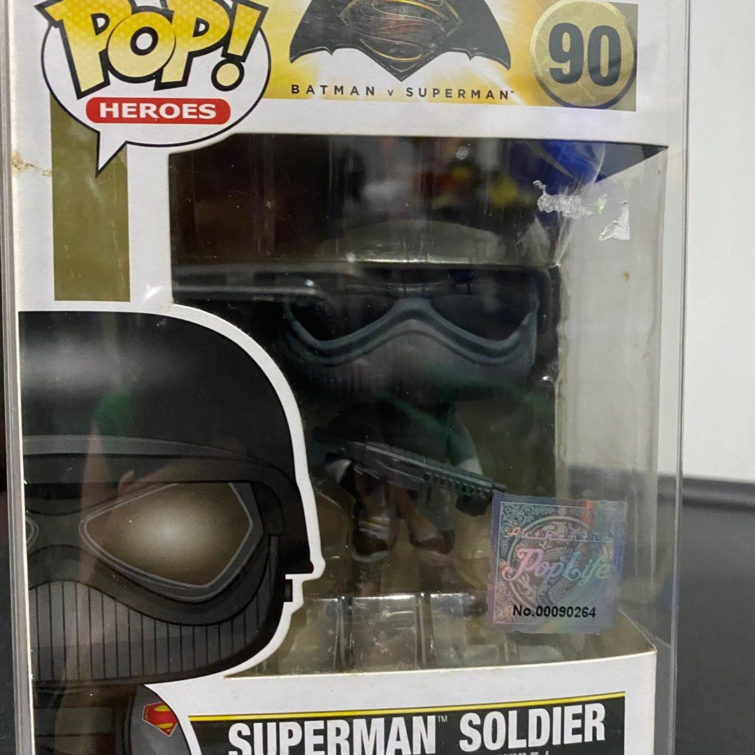 Superman Soldier from Batman vs. Superman movie, Hobbies & Toys, Toys ...