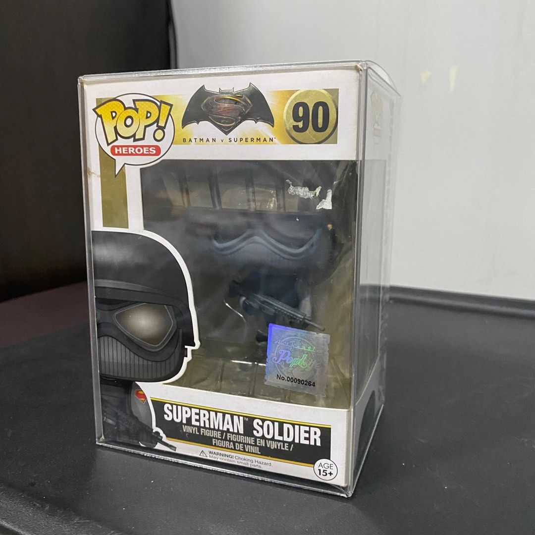 Superman Soldier from Batman vs. Superman movie, Hobbies & Toys, Toys ...