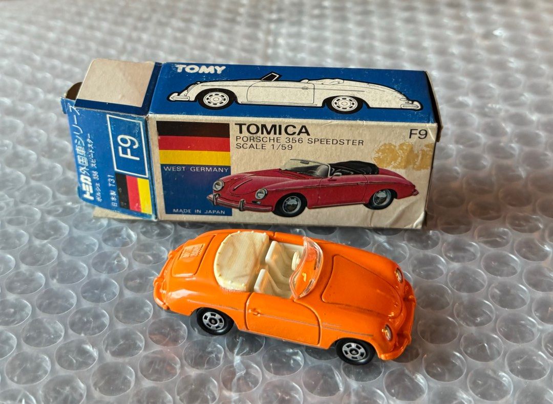 Tomica Tomy Tomytec Limited Vintage 多美卡 (初回 特別仕樣) #F9 Porsche 356 波子 保時捷 [日本製], 興趣及遊戲, 玩具 & 遊戲類 ...