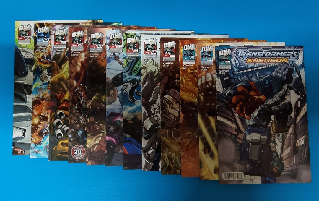 Transformer: Energon - Issue 19,20,21,22,23,24,25,26,27,28,29,30 (Guidi ...
