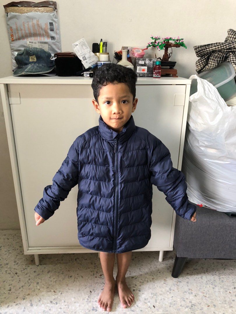 uniqlo puffer jacket boys, Babies & Kids, Babies & Kids Fashion on ...