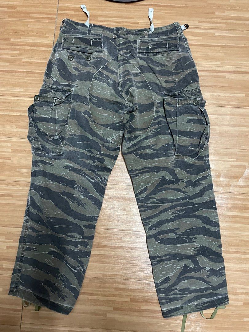 US Army Tiger Stripe Issue 80s, Men's Fashion, Bottoms, Trousers on Carousell