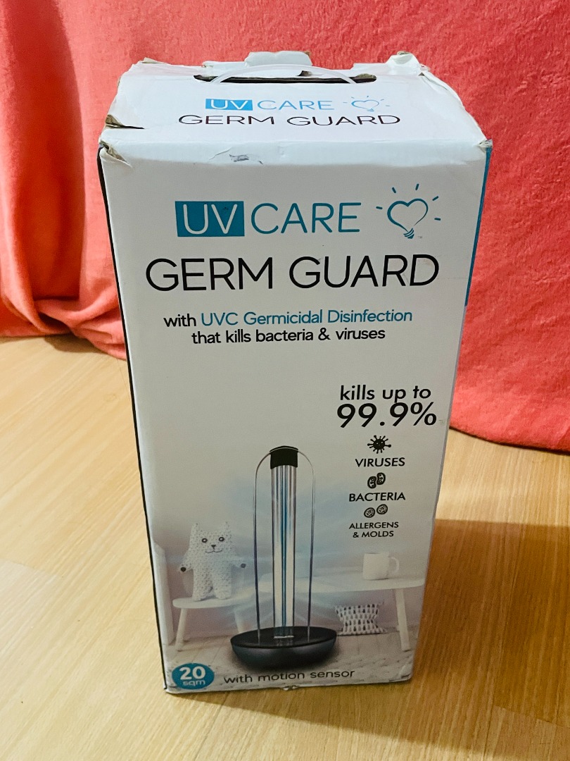 UV Care Germ Guard Room Disinfection, Health & Nutrition, Medical ...
