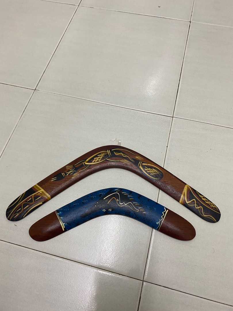 Vintage Boomerang wooden, Hobbies & Toys, Collectibles & Memorabilia ...