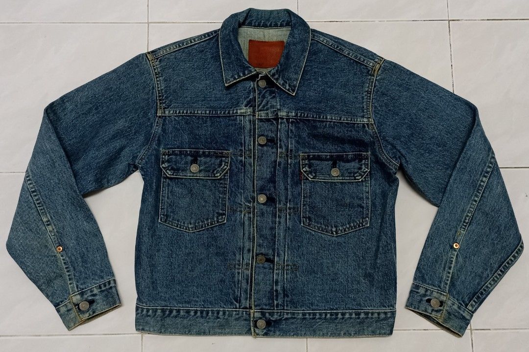 Vintage Levis LVC Type 2 Selvedge Jacket Size 40 or L Made in Japan ...