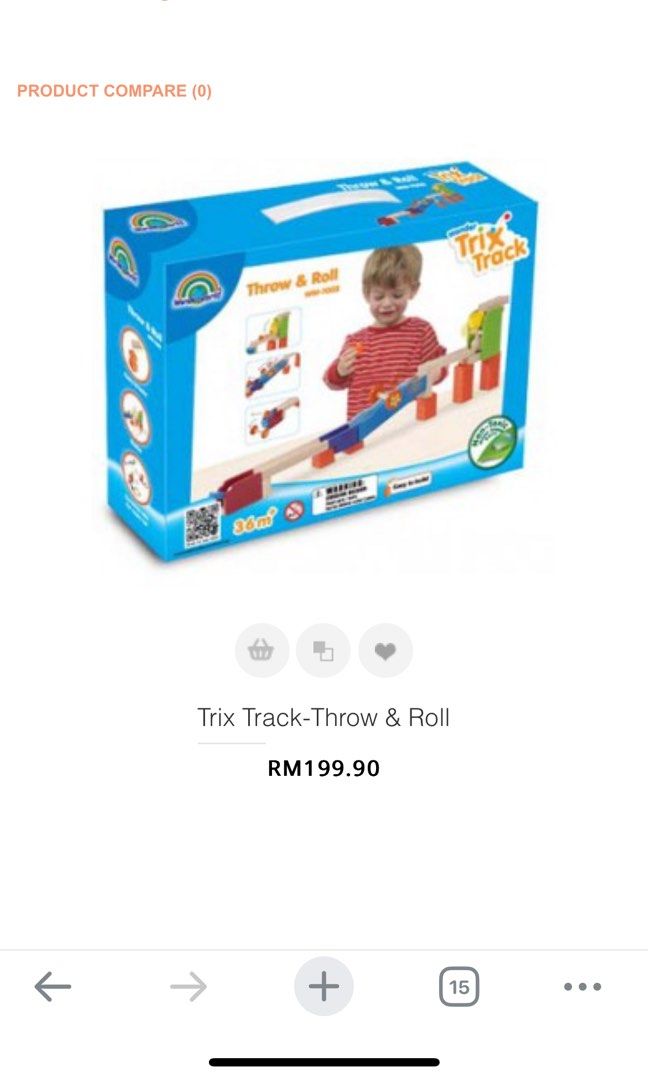 Wonderworld trix track + Marble Track Ball, Hobbies & Toys, Toys ...