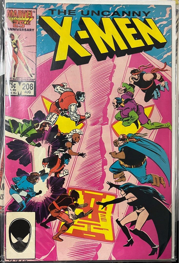 The Uncanny X-Men 1986 207 208 209 Wolverine Storm Psylocke Rogue ...
