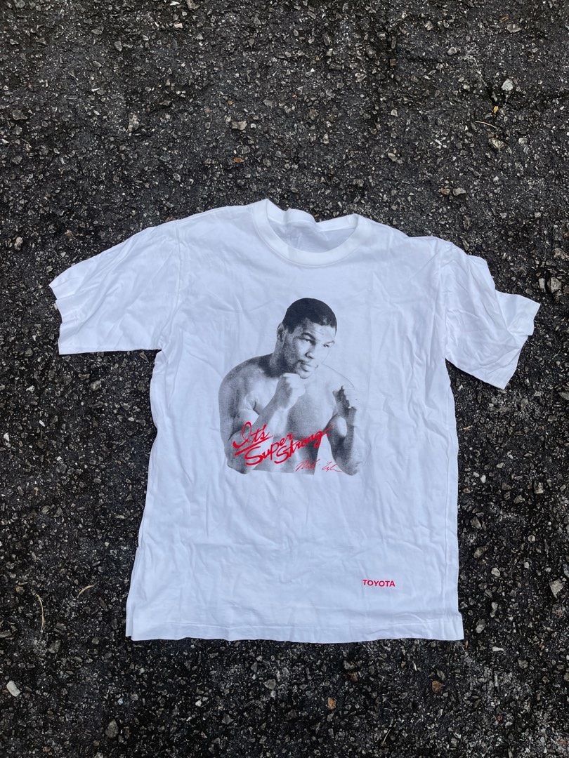 80s Mike Tyson x Toyota Commercial Advertisement, Men's Fashion, Tops ...