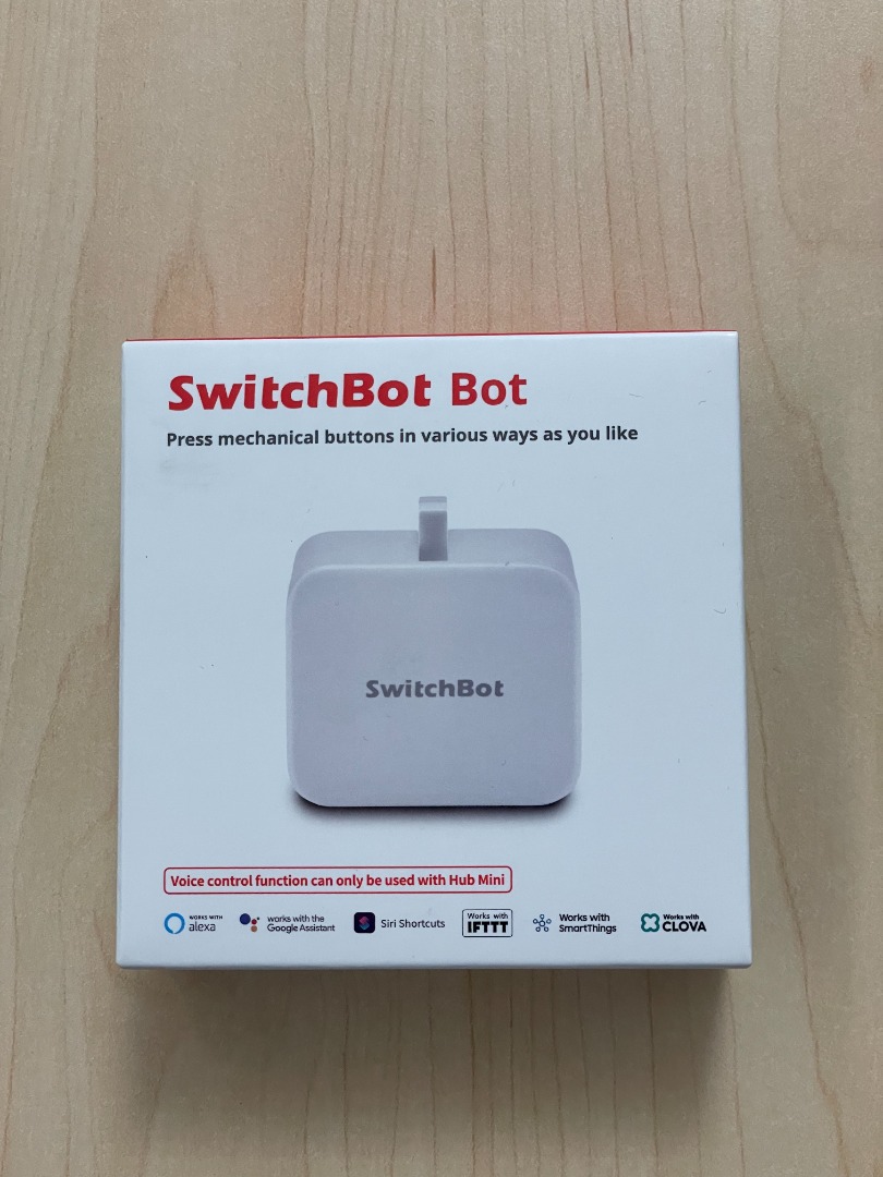 [現貨] SwitchBot Bot Smart Switch Button Pusher 智能開關按鈕 機械人, 手提電話, 電話及其他裝置 ...