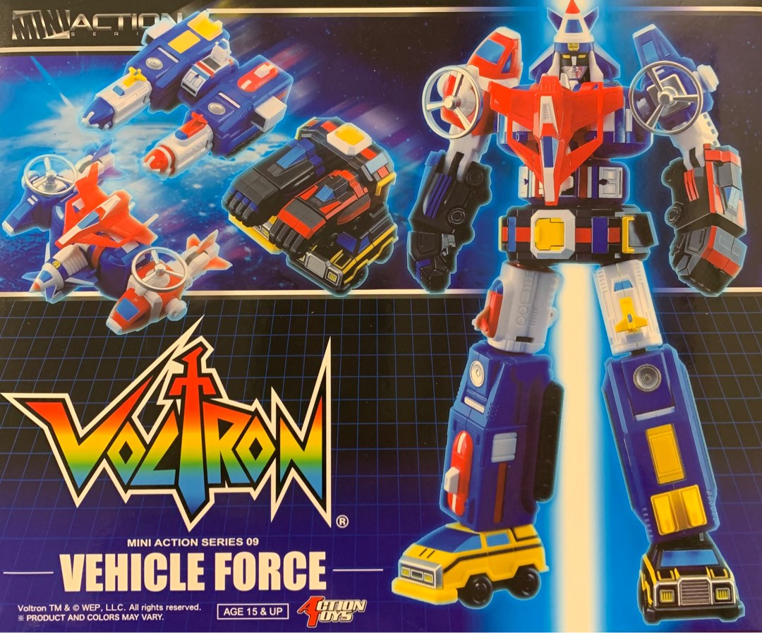 Action Toys Mini Action Voltron Vehicle Force Figure, Hobbies & Toys ...