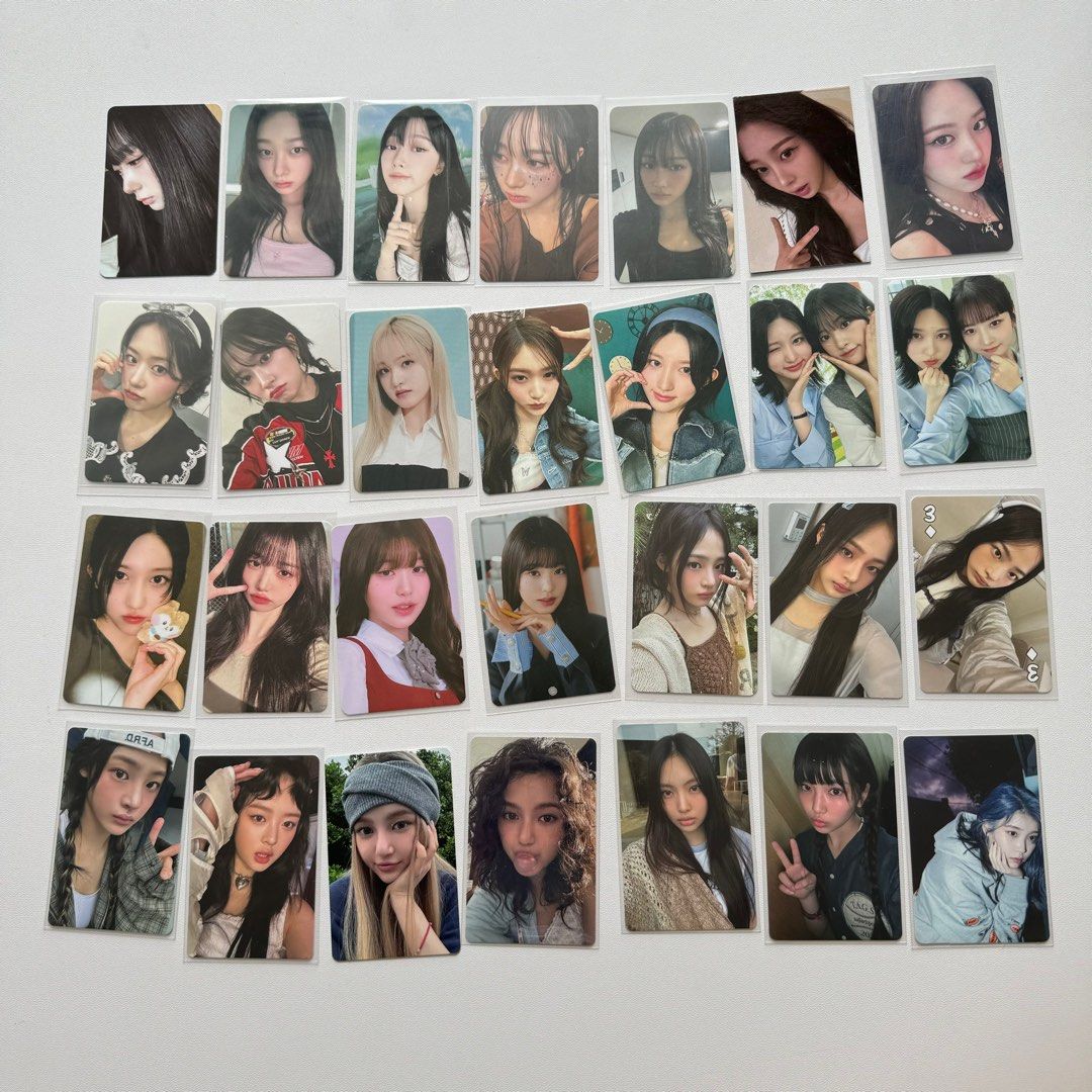 AESPA IVE NEWJEANS IU PHOTOCARD, Hobbies & Toys, Collectibles & Memorabilia, K-Wave on Carousell