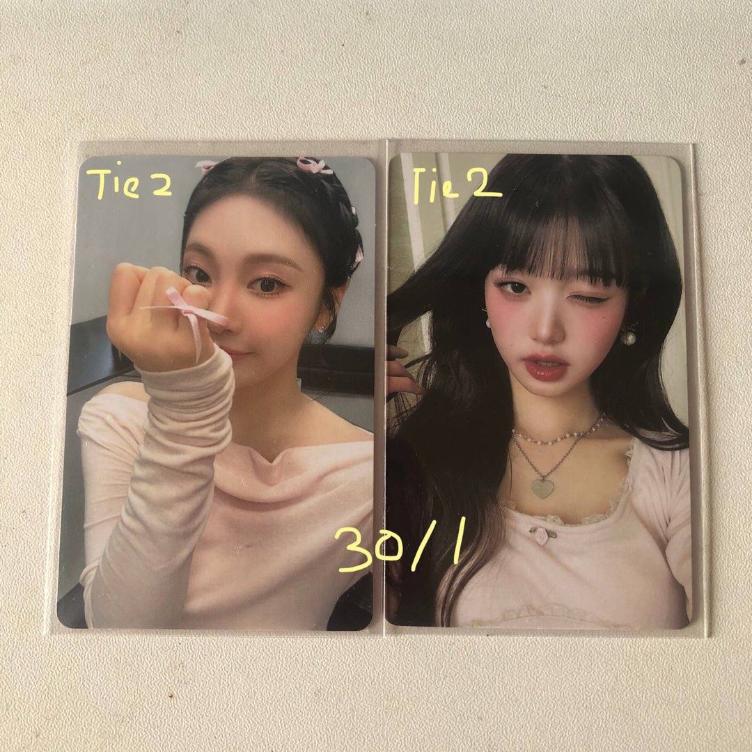 AESPA IVE PHOTOCARDS, Hobbies & Toys, Collectibles & Memorabilia, K-Wave on Carousell