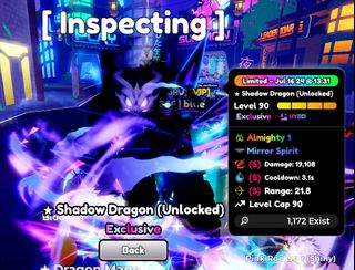 Anime Defenders-Shadow Dragon Almighty, Video Gaming, Gaming ...