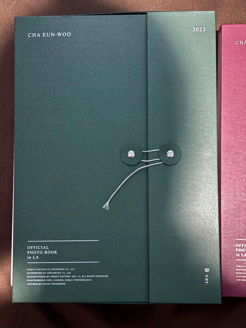 ASTRO CHA EUN WOO PHOTOBOOK IN LA 2023, Hobbies & Toys, Memorabilia ...
