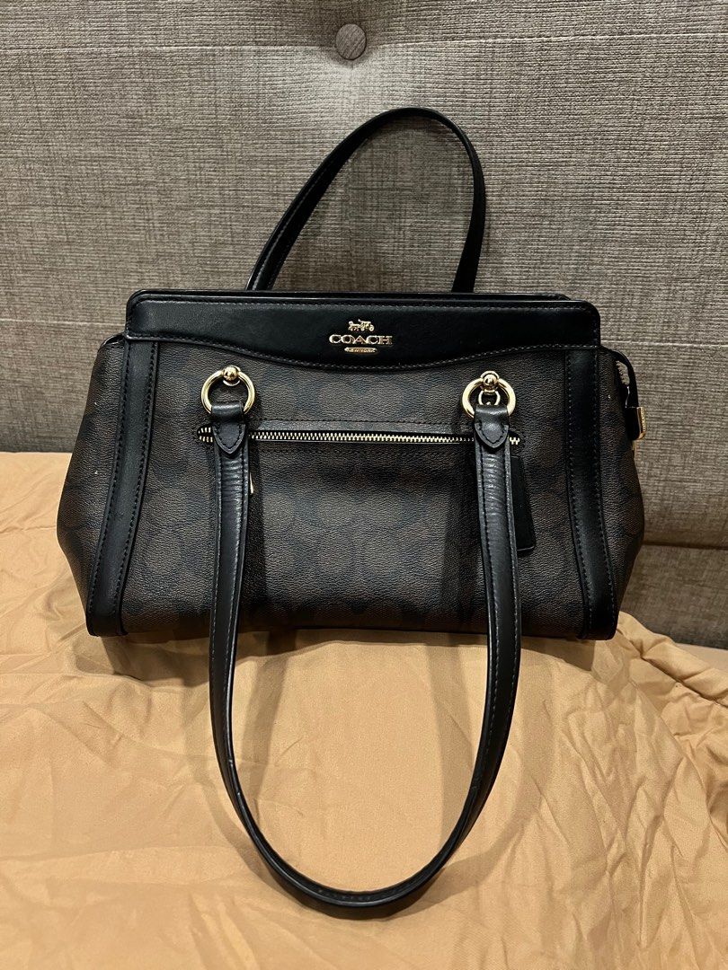 Authentic Coach Kailey Caryall in signature brown black, Women's ...