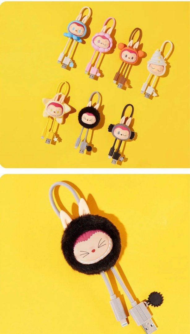 Authentic Drunk In Sea Labubu Cable Blind Box -Type C, Mobile Phones ...