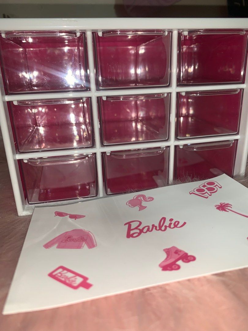Barbie x Miniso Desk Organizer, Women's Fashion, Jewelry & Organizers ...