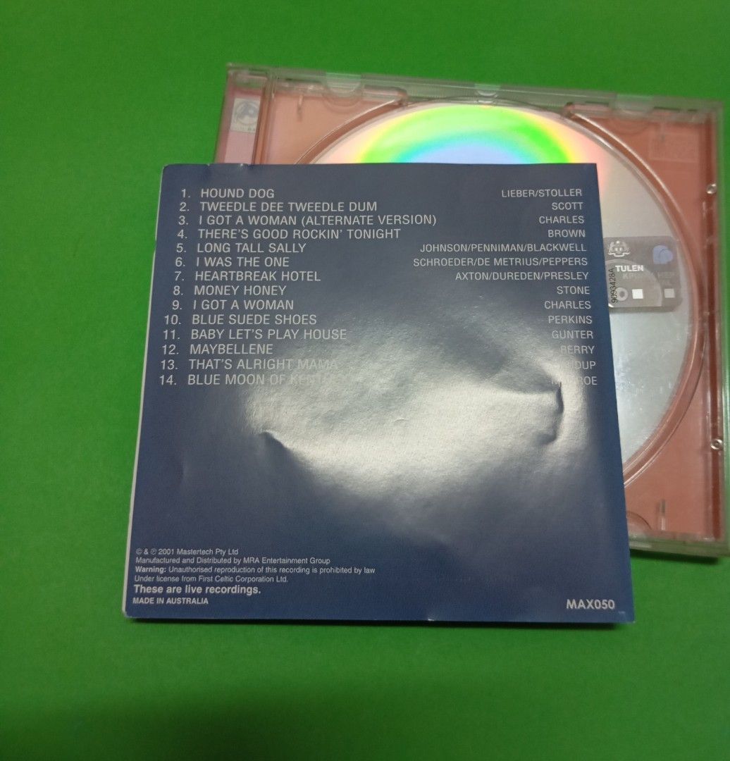 CD ELVIS PRESLEY : THE COLLECTION ELVIS PRESLEY THE HAYRIDE RECORDINGS ...