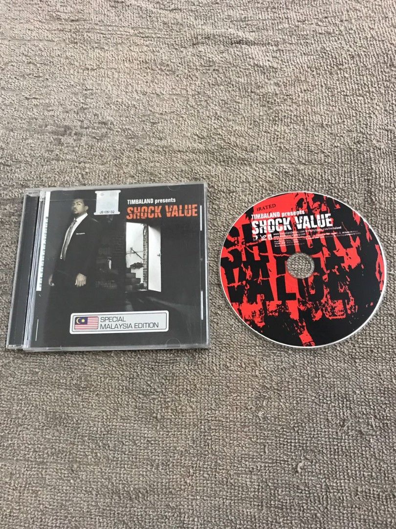 Cd Timbaland - Timbaland Presents Shock Value, Hobbies & Toys, Music ...