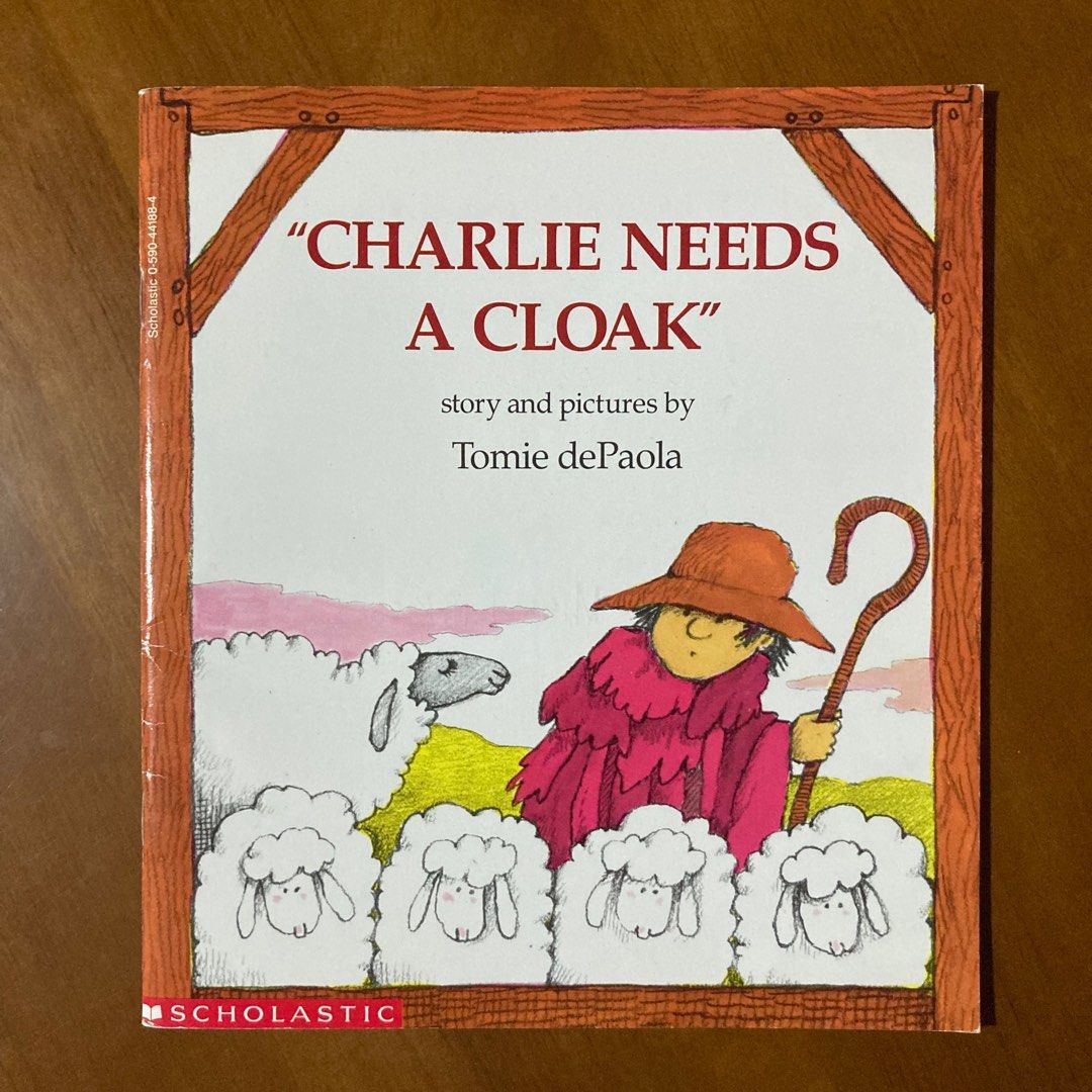 Charlie Needs A Cloak By Tomie De Paola Vintage Pre Loved