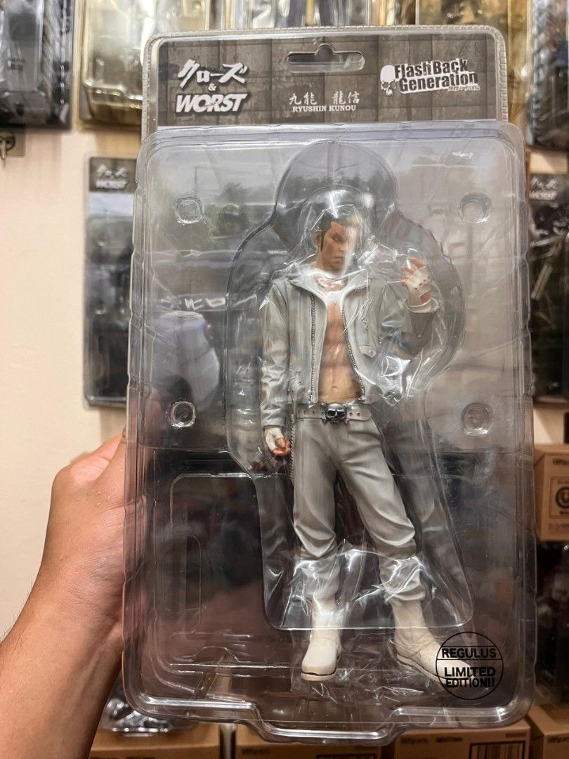 CROW ZERO CROWS X WORST FBG TFOA 4TH HEAD "KUNOU RYUUSHIN" WHITE JACKET ...