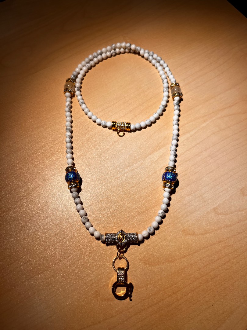 Custom made beaded necklace for thai amulets, Women's Fashion, Jewelry ...