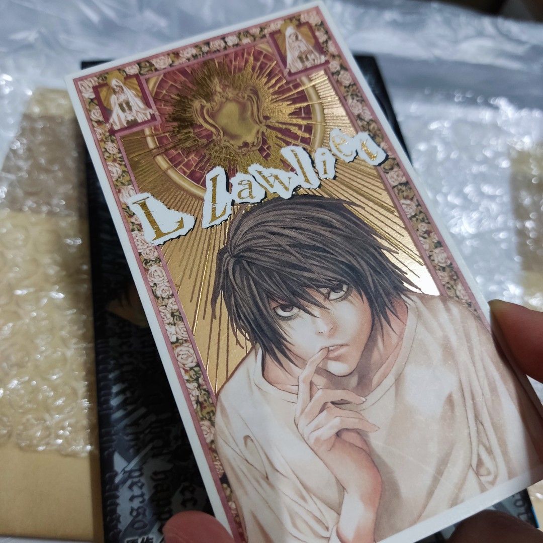 Death Note 13 - How to Read + L's True Name Card (Original Japan Ver ...