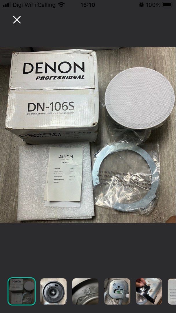 Denon Professional 6.5" Ceiling speakers (pair), Audio, Soundbars ...