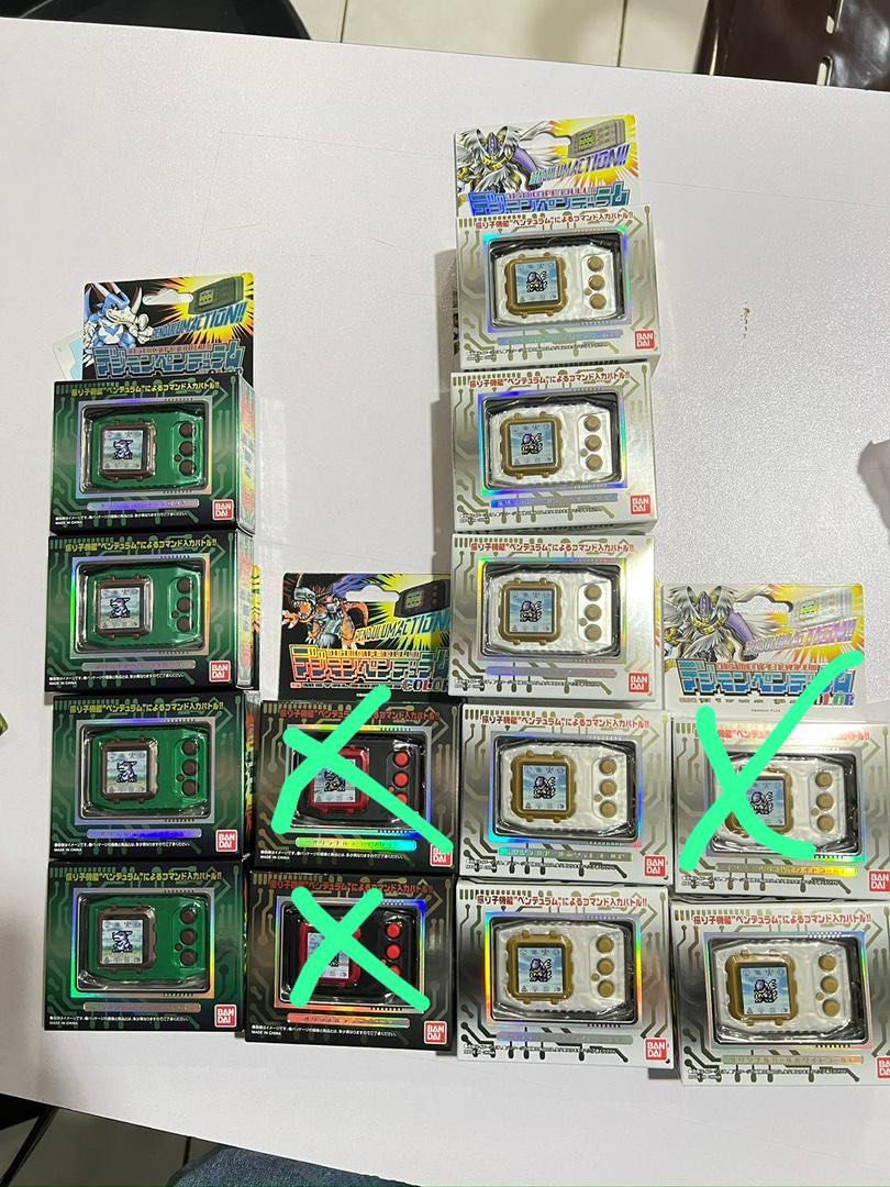 Digimon pendulum color wave 2(V4,V5,zero), Hobbies & Toys, Toys & Games ...