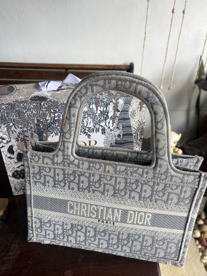 Dior Mini Tote Bag, Women's Fashion, Bags & Wallets, Tote Bags on Carousell