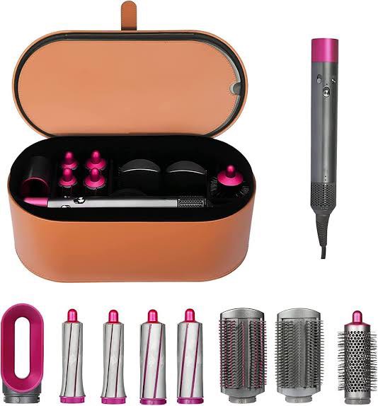 Dyson Airwrap in Fuschia and Nickel, Beauty & Personal Care, Hair on ...