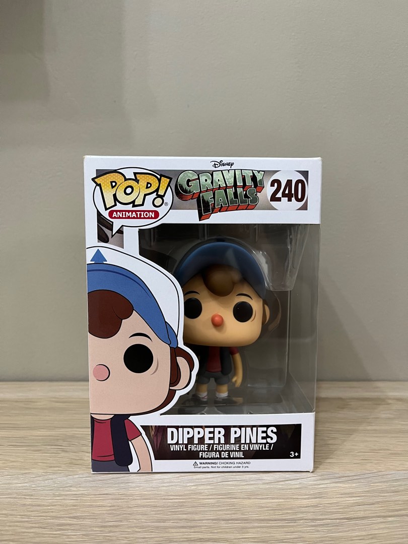 Funko Pop! Dipper Pines, Hobbies & Toys, Toys & Games on Carousell