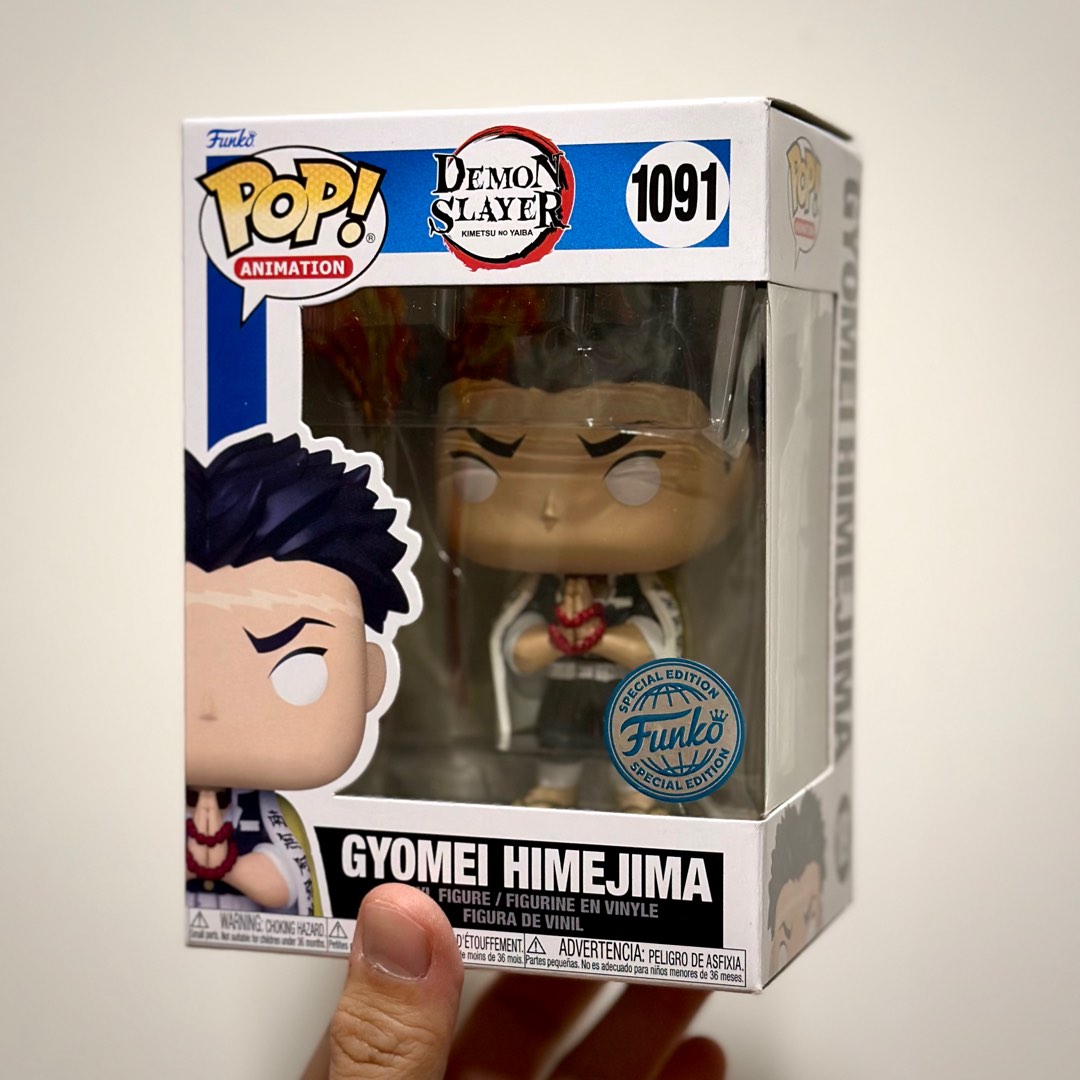 Funko Pop! Gyomei Himejima - Demon Slayer / Kimetsu no Yaiba Stone ...