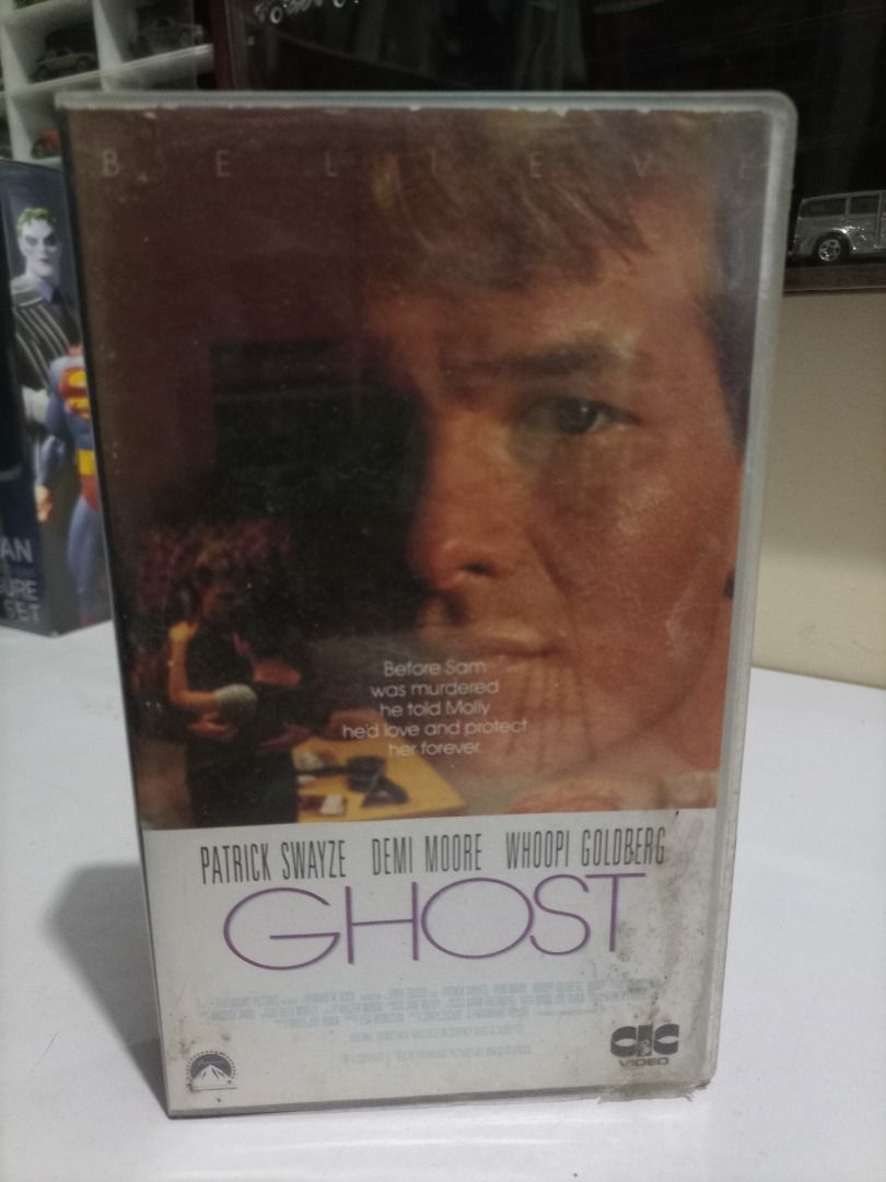 Ghost VHS Original Movie video tape, Hobbies & Toys, Collectibles ...