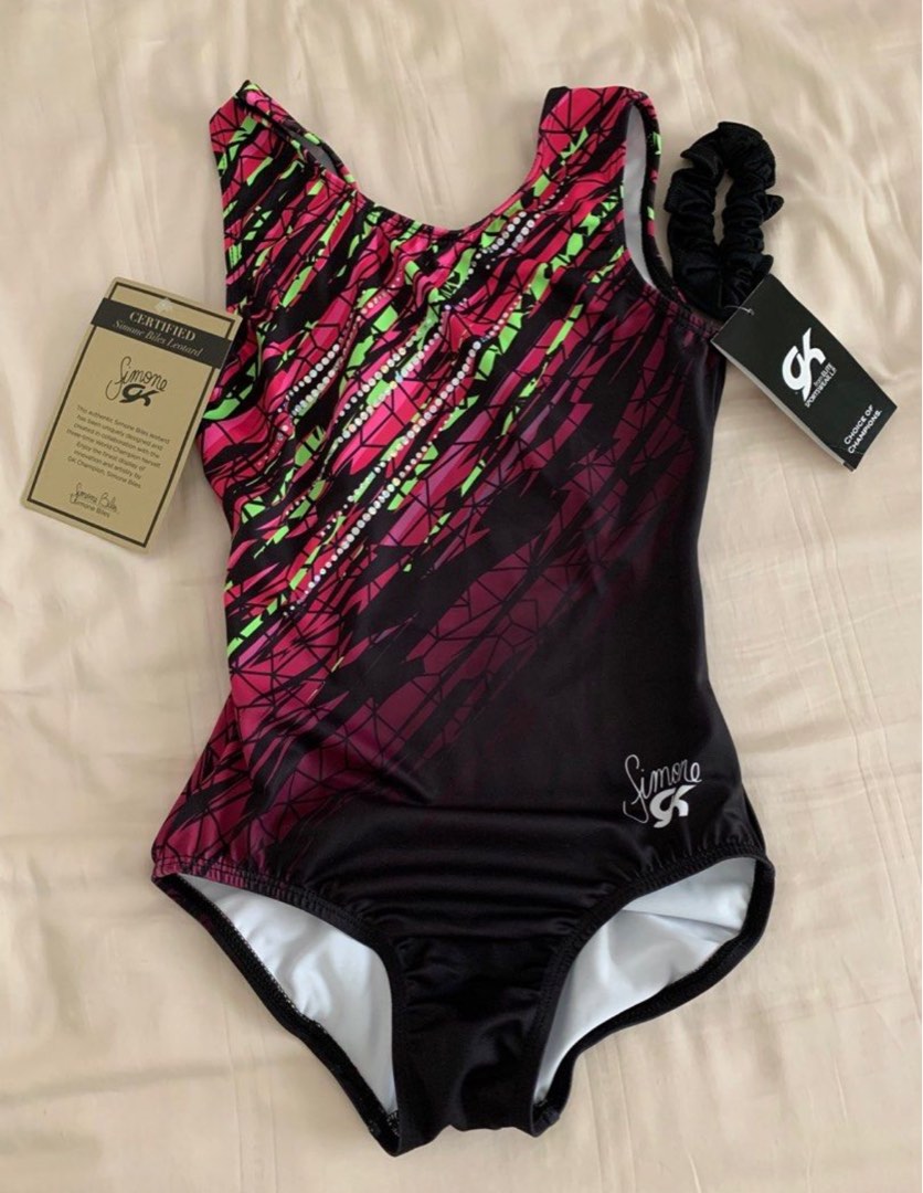 GK Elite Simone Biles Gymnastics Leotard, Women's Fashion, Activewear ...