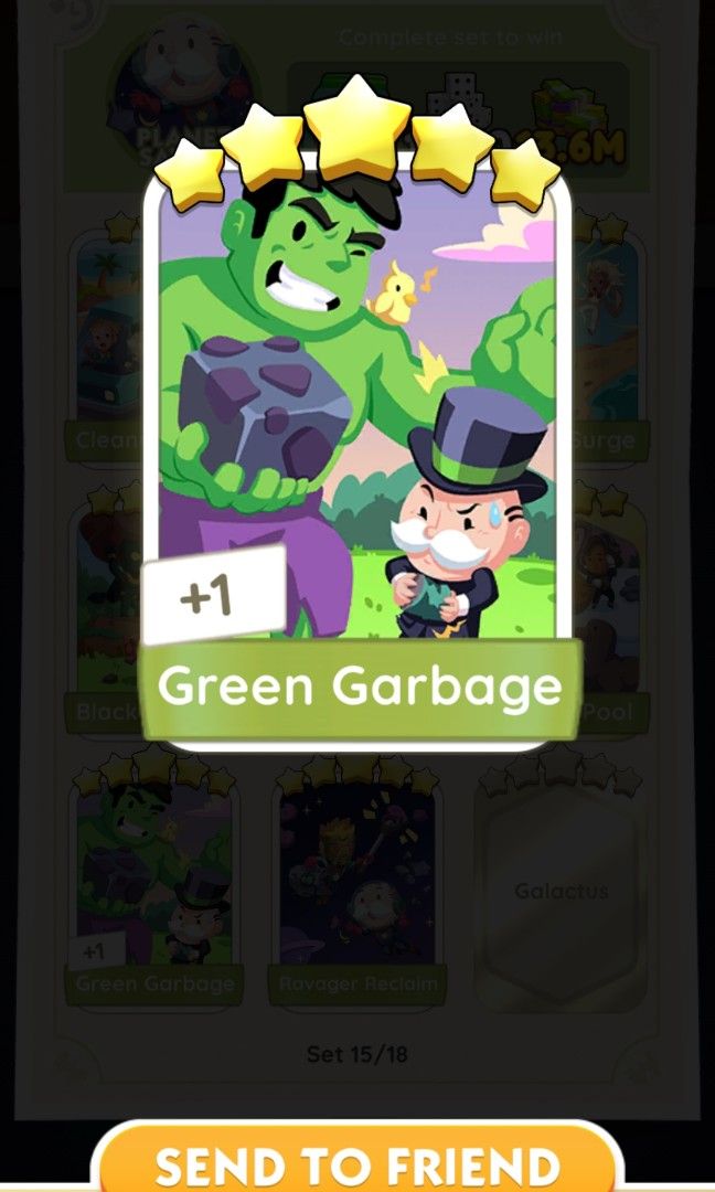 Green Garbage Monopoly, Video Gaming, Gaming Accessories, In-Game ...