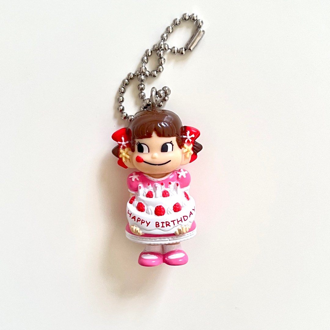 happy birthday peko chan t. keychain phone charm anik aniks anik ...