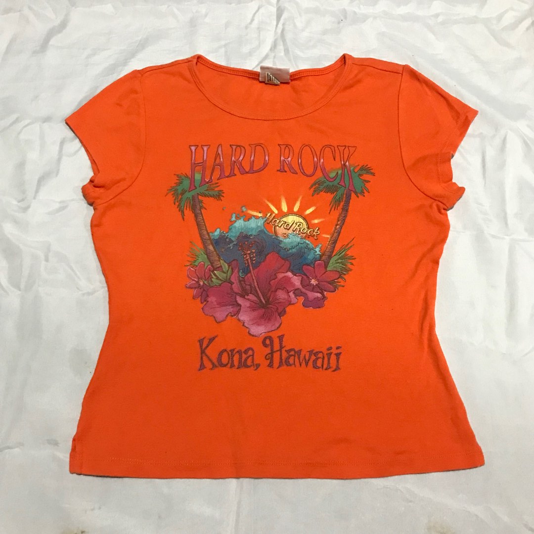 Hard Rock Baby Tee, Women's Fashion, Tops, Shirts on Carousell
