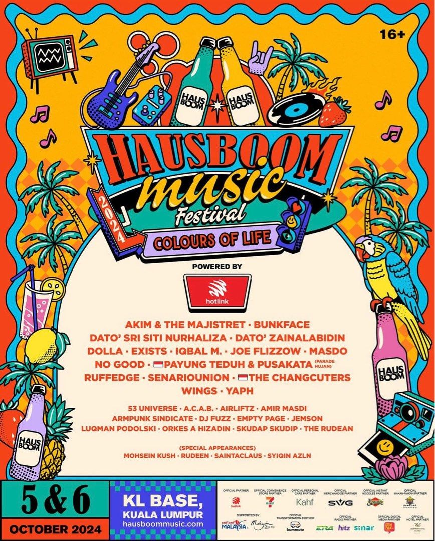 Hausboom Ticket Sunday (6/10/2024), Tickets & Vouchers, Event Tickets ...