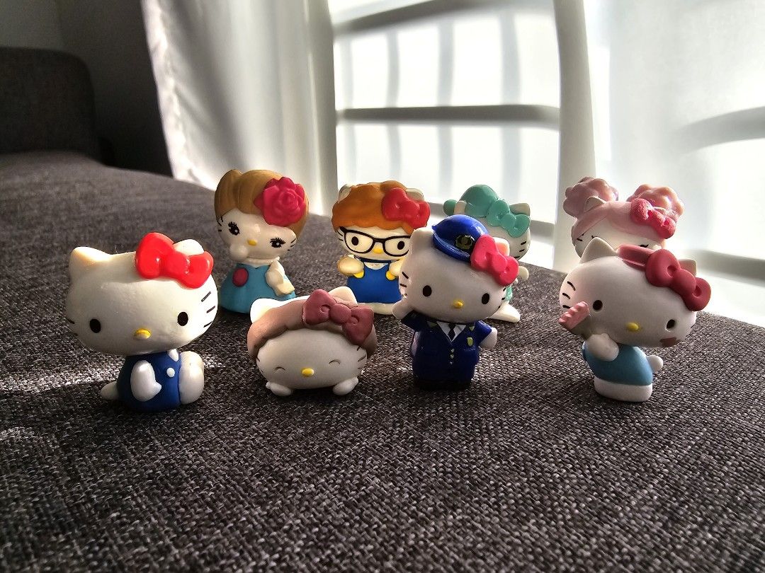 Hello kitty figure combo, Hobbies & Toys, Toys & Games on Carousell